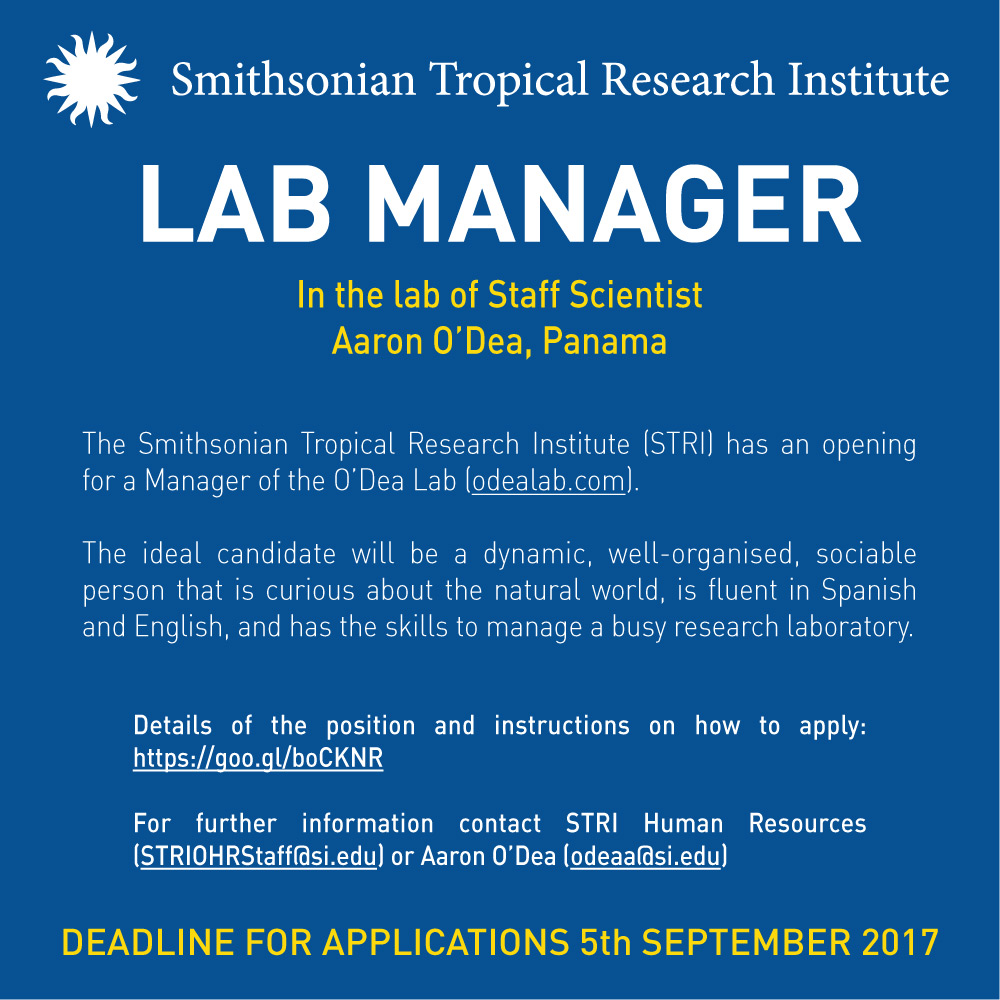 Lab Manager position open! | Baseline Caribbean